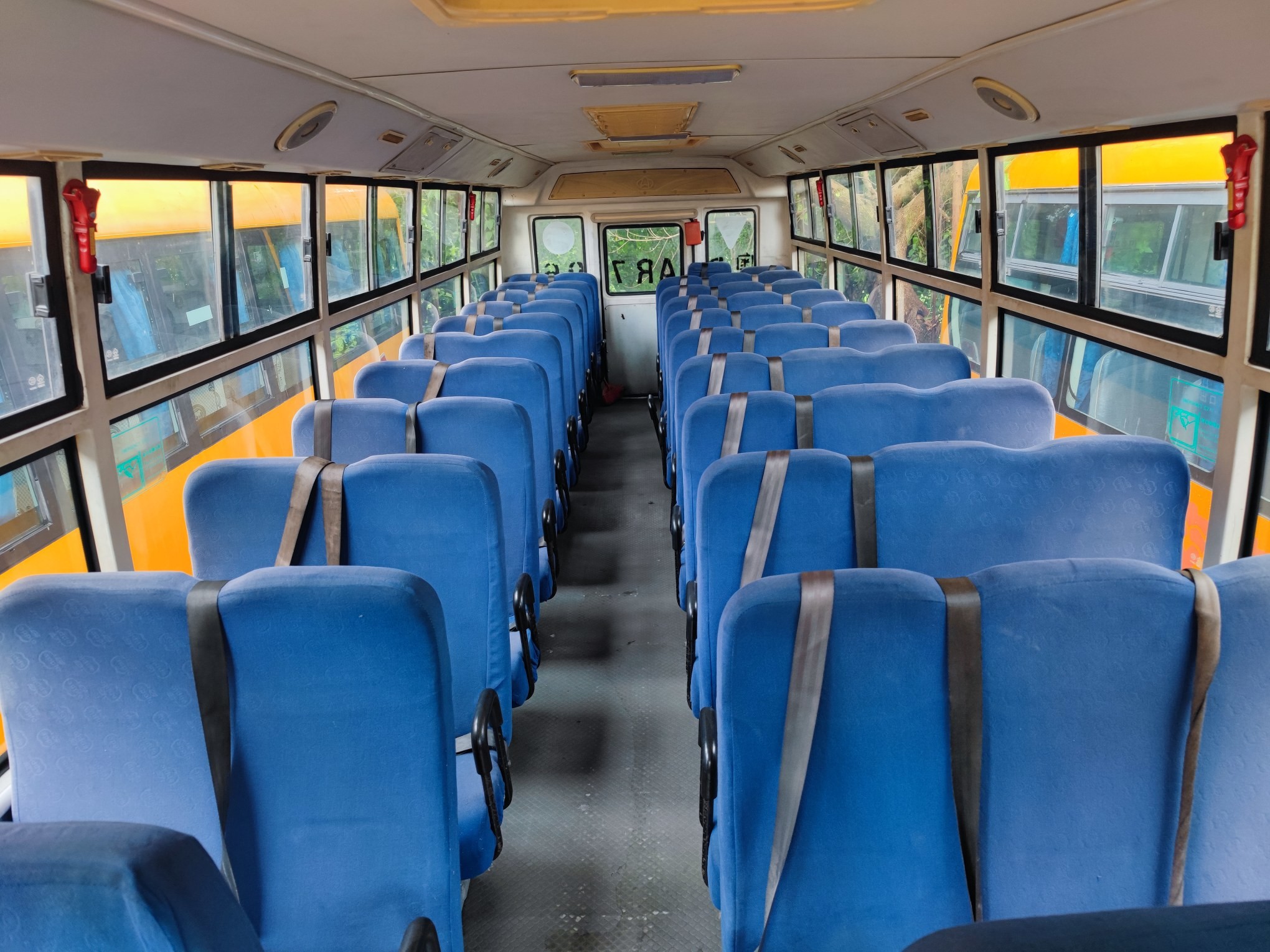 Changan 51 Seats Used School Buses 80km/H Max Speed Euro 4 Emission ...
