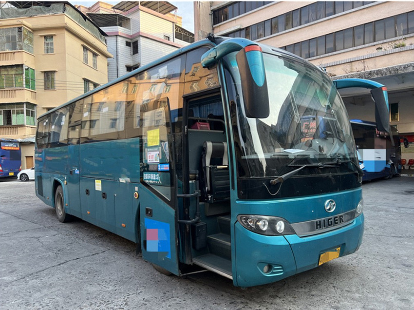 2017 Used Higer Bus Diesel Powered Used 40 Seater Bus For Public ...