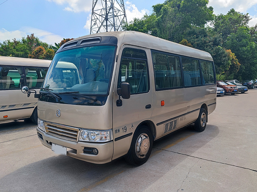 Golden Dragon Used Small Vans 19 Seats Euro 4 LHD AC With Manual ...