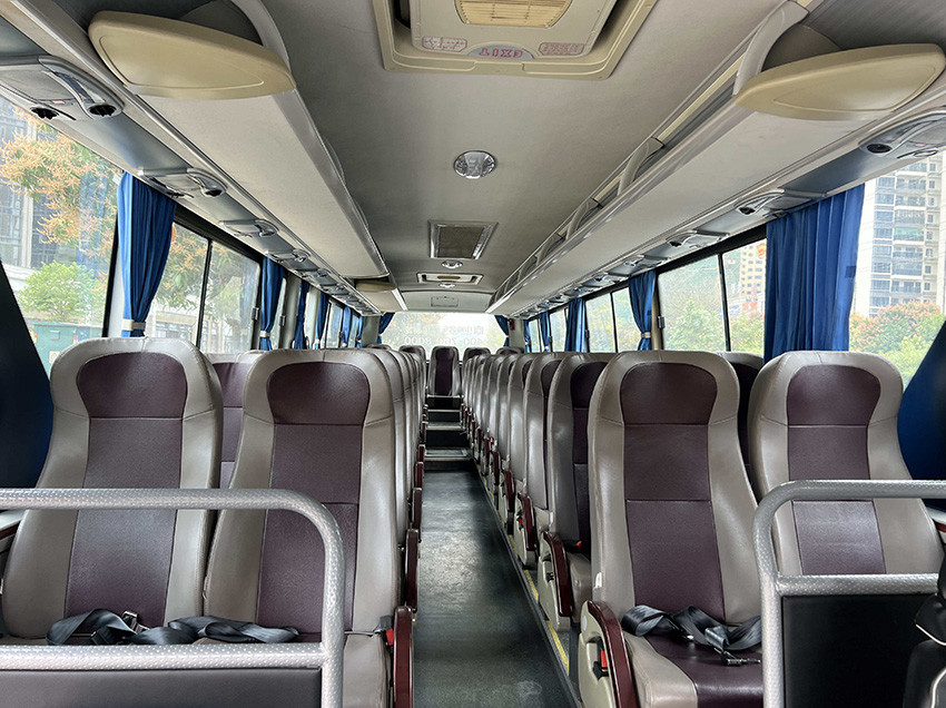 Euro 4 Zhongtong Used Commercial Buses 30 Seats - 50 Seats With WP7 ...