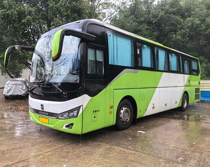 48seats Second-hand Coach Bus Diesel Fuel Max Speed 100 Km/H Driving ...