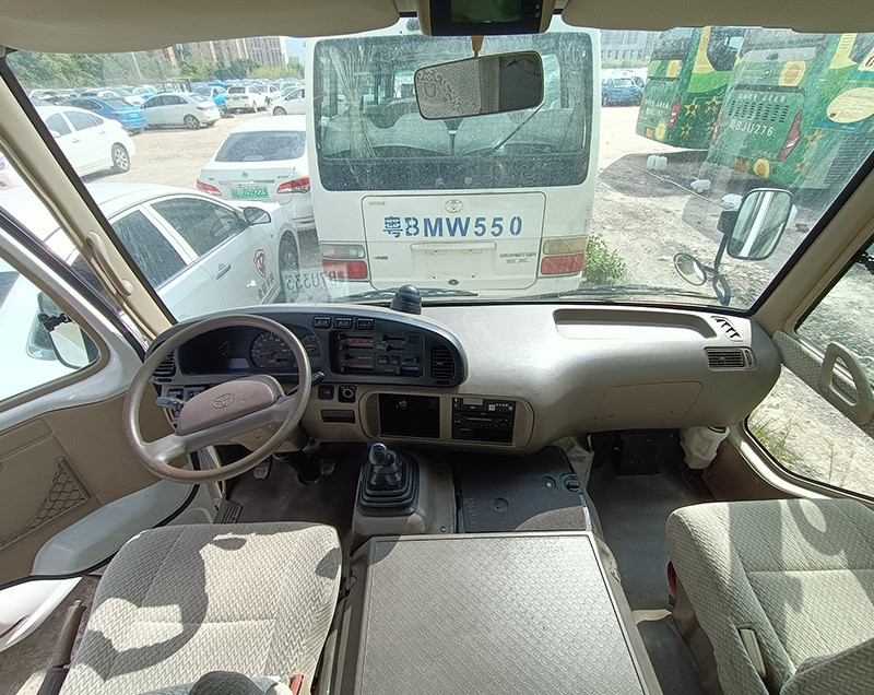 used coaster bus Euro 3 Emission Standard for Toyota with LHD Steering ...