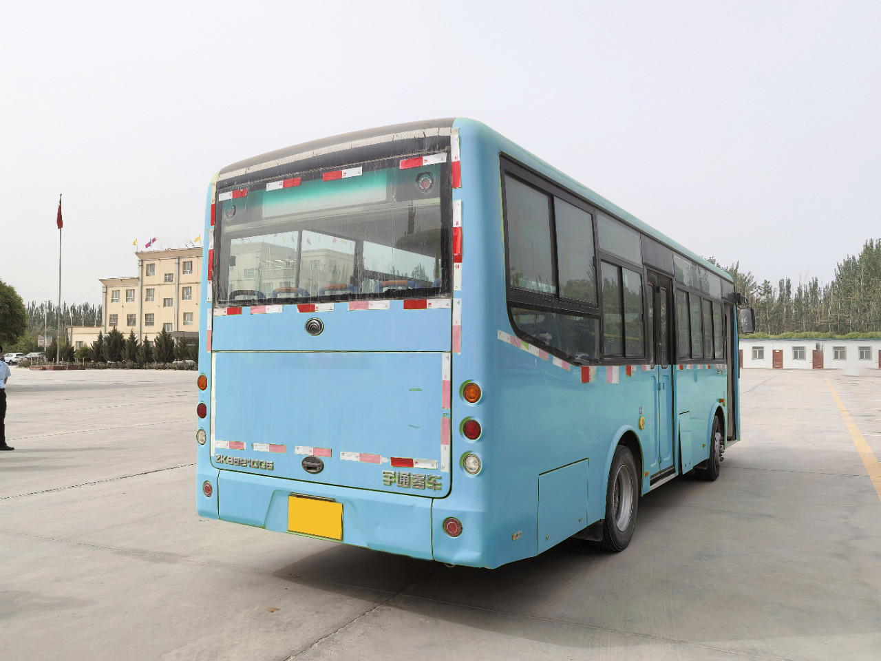 Fuel Type Diesel 8 Meter LHD Used City Bus With Five-speed Transmission